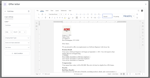 Use Conditional Logic to Show or Hide Content in Your Streamline Documents – Streamline