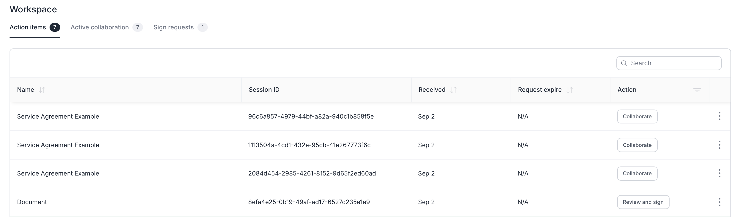 Workspace Overview – Streamline